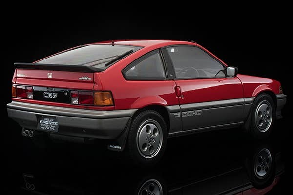 T-IG1811 Honda Ballade Sports CR-X Si (Red & Gray) | HLJ.com