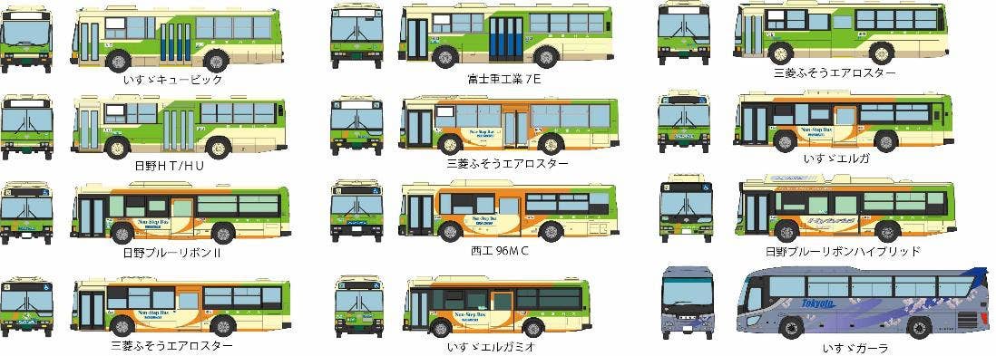 The Bus Collection Toei Bus Special: 1Box (12pcs) | HLJ.com