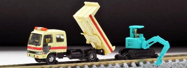 The Truck Collection Road-rail Track Maintenance Vehicle Set D | HLJ.com