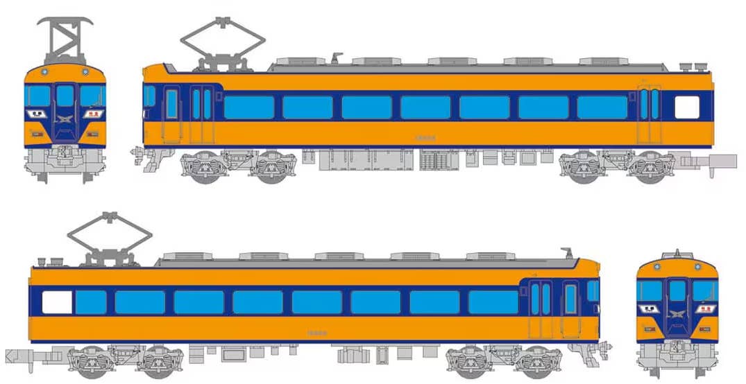 The Trains Collection Kintetsu Railway 18200 series 2 car set | HLJ.com