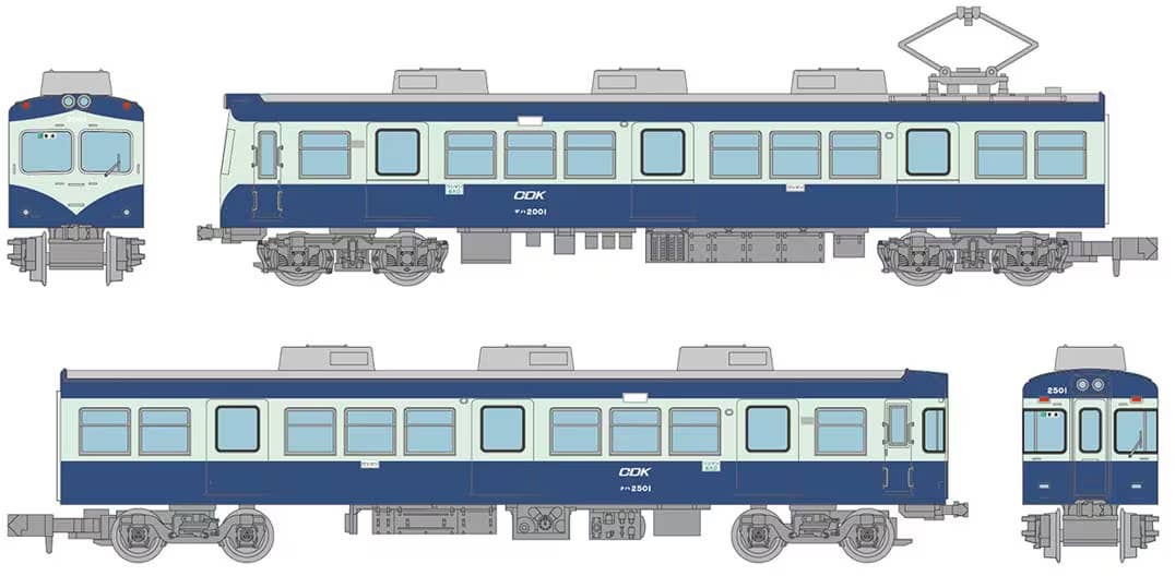 The Trains Collection Choshi Electric Railway 2000 series Thank you ...