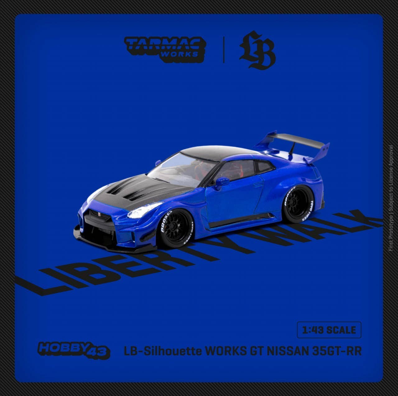 LB-Silhouette WORKS GT NISSAN 35GT-RR Candy Blue | HLJ.com