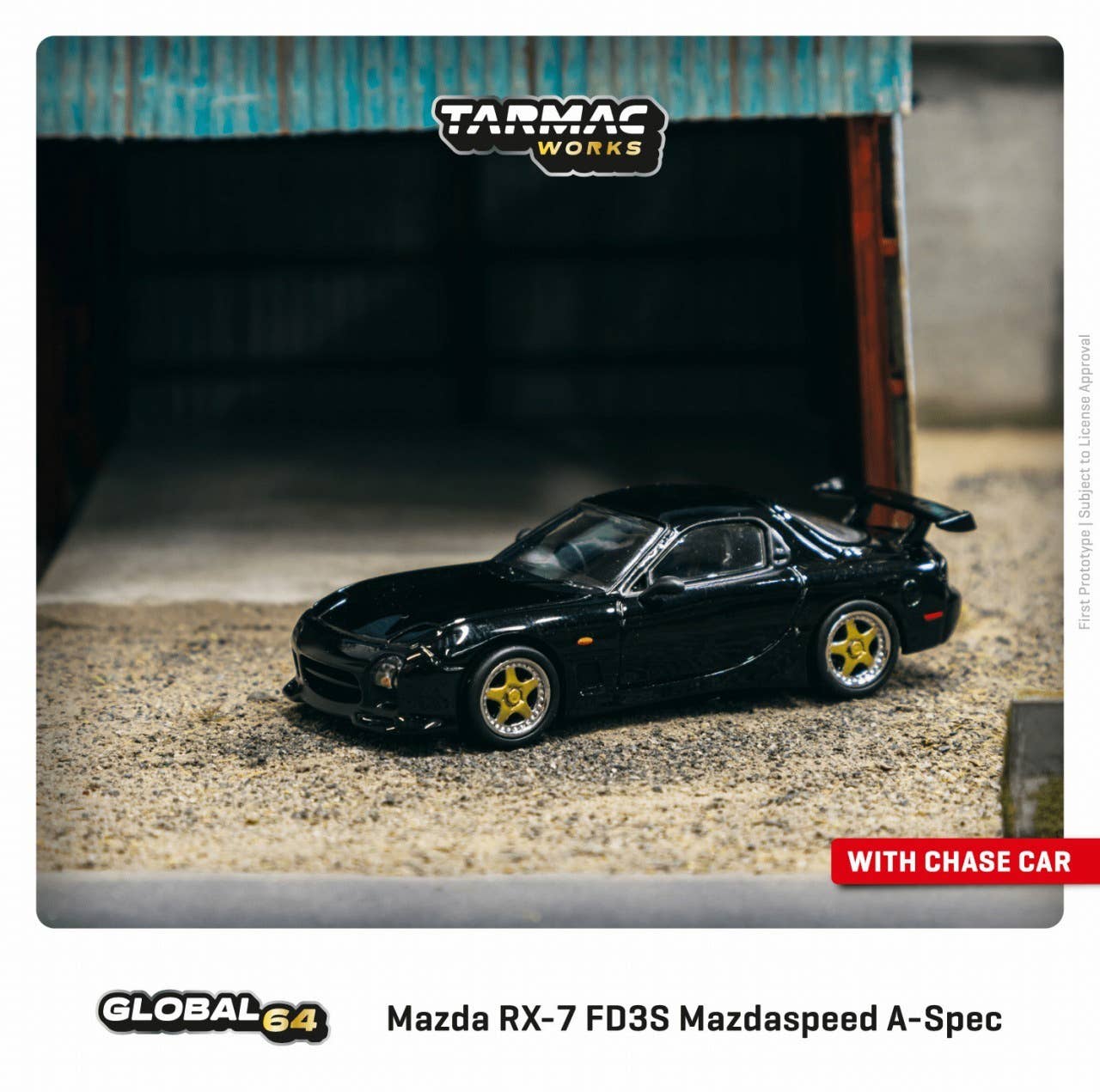 Mazda RX-7 FD3S Mazdaspeed A-Spec Brilliant Black | HLJ.com