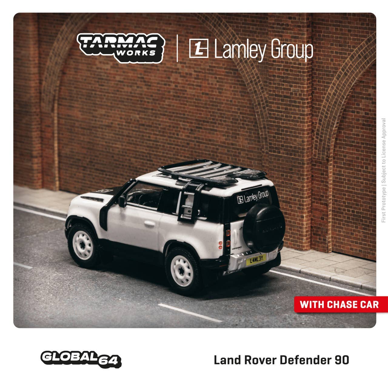 Land Rover Defender 90 White Metallic Lamley Special Edition | HLJ.com