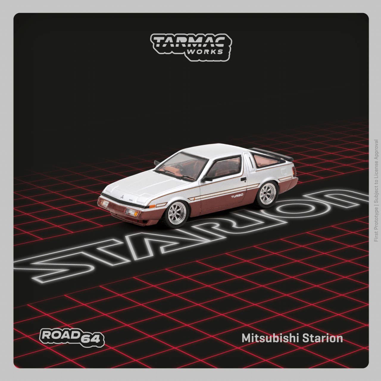 Mitsubishi Starion Silver / Dark Red | HLJ.com