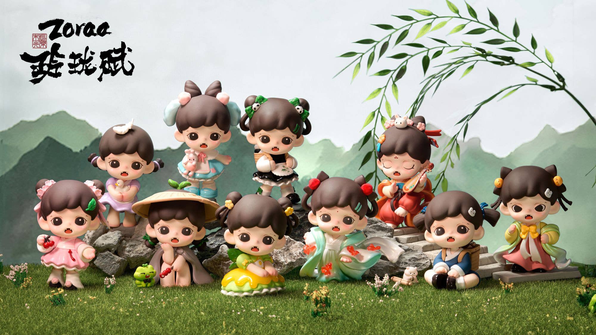 TNTSPACE Zoraa Linglongfu Series Figures 1Box 9pcs | HLJ.com