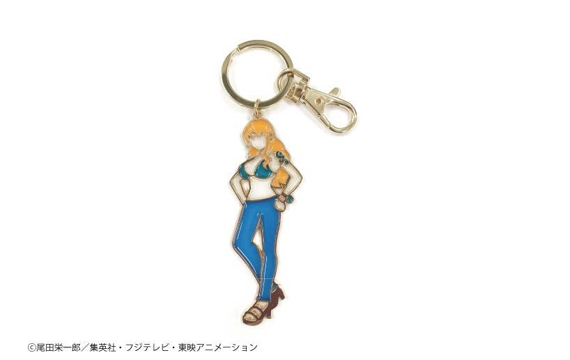 One Piece: Stained Glass Style Keychain Nami | HLJ.com