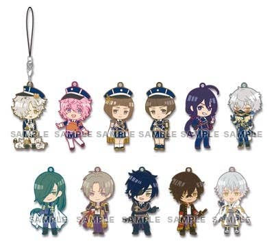 Touken Ranbu Online - Chibi Touken Danshi Rubber Strap Collection Vol.2: 1Box (12pcs) | HLJ.com