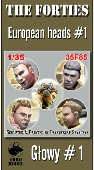 The Forties European Heads, Set 1 | HLJ.com