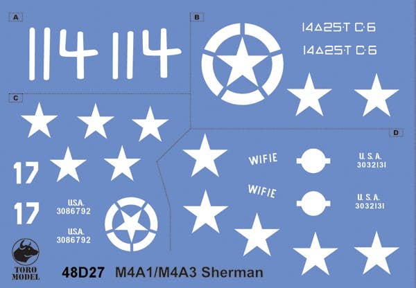 Decal for US Army Sherman (European Front) Vol.1 | HLJ.com