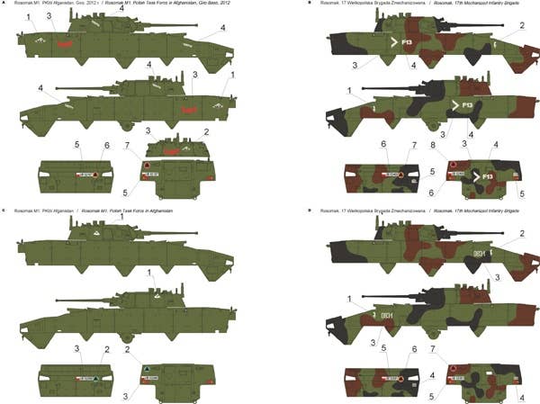 Polish Army Rossomak Apc Decal Vol.1 | HLJ.com