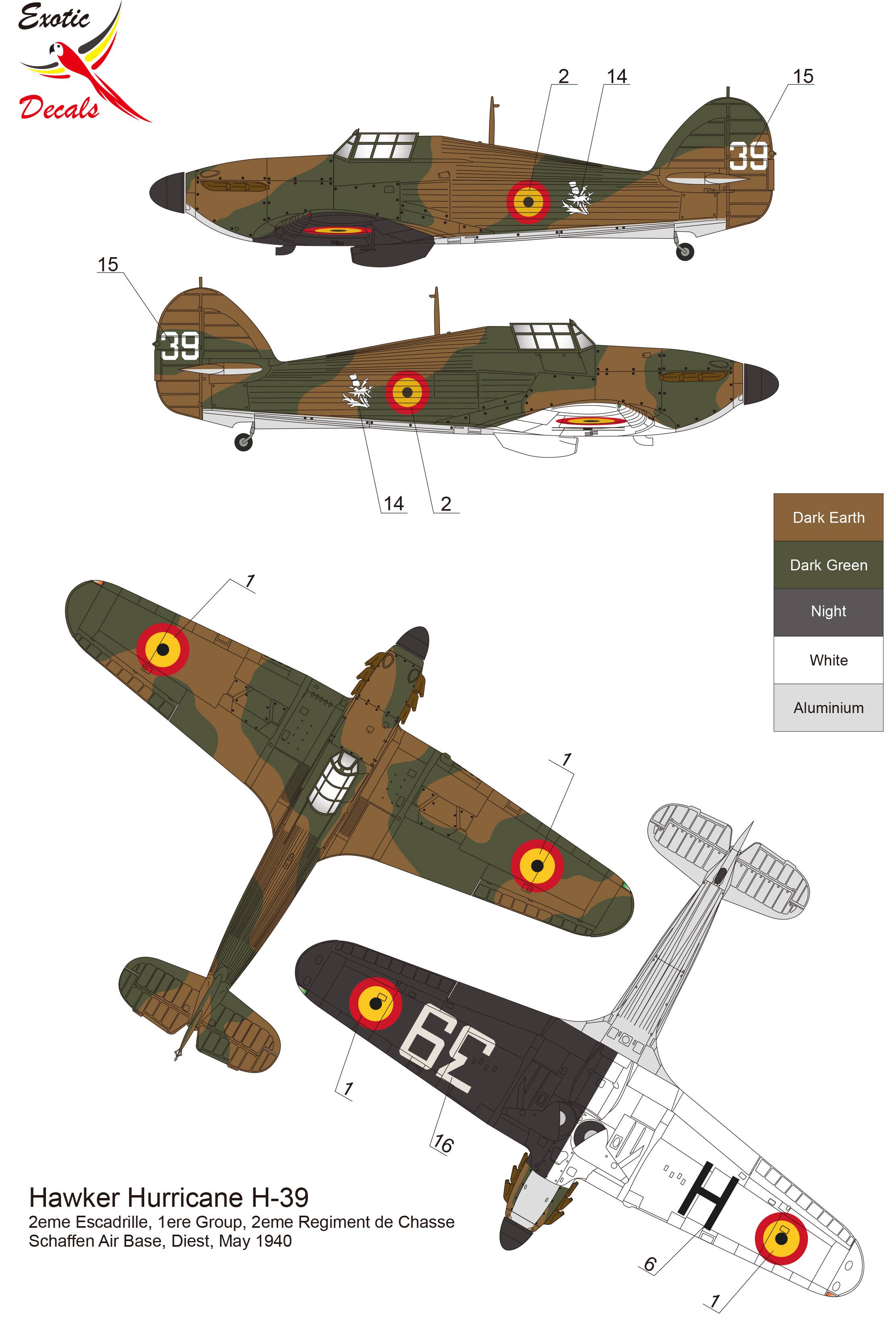 Belgian Hurricanes - Hawker Hurricane Mk.I in Belgian Service | HLJ.com