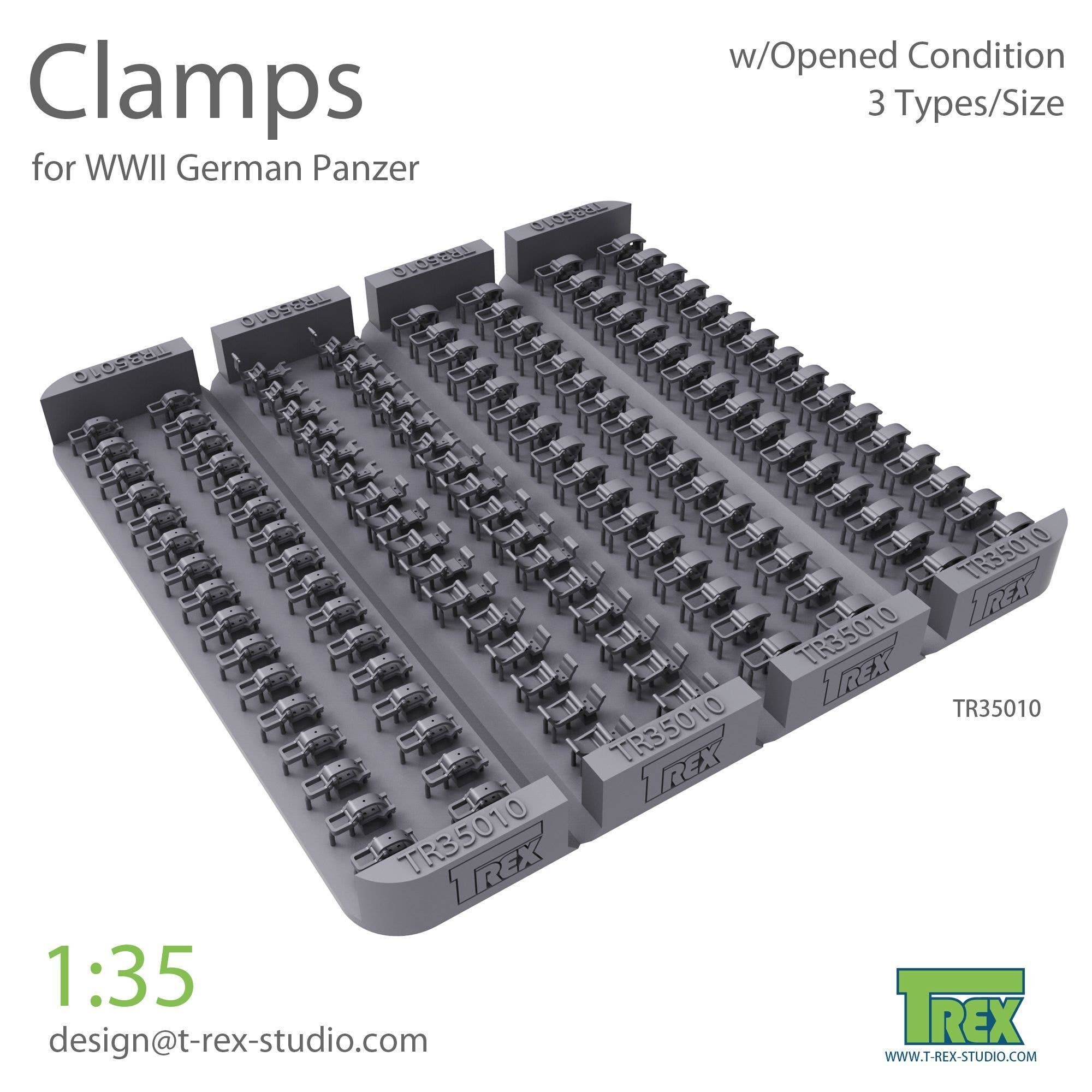 WWII German Clamp Set 1 | HLJ.com