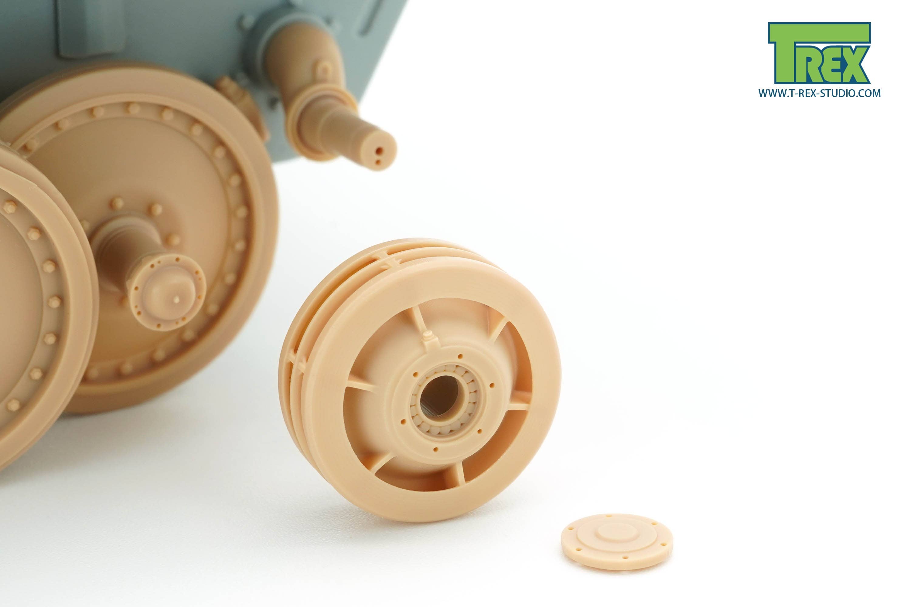 WW.II German Panther Tank 600mm Diameter Induction Wheel Maintenance ...