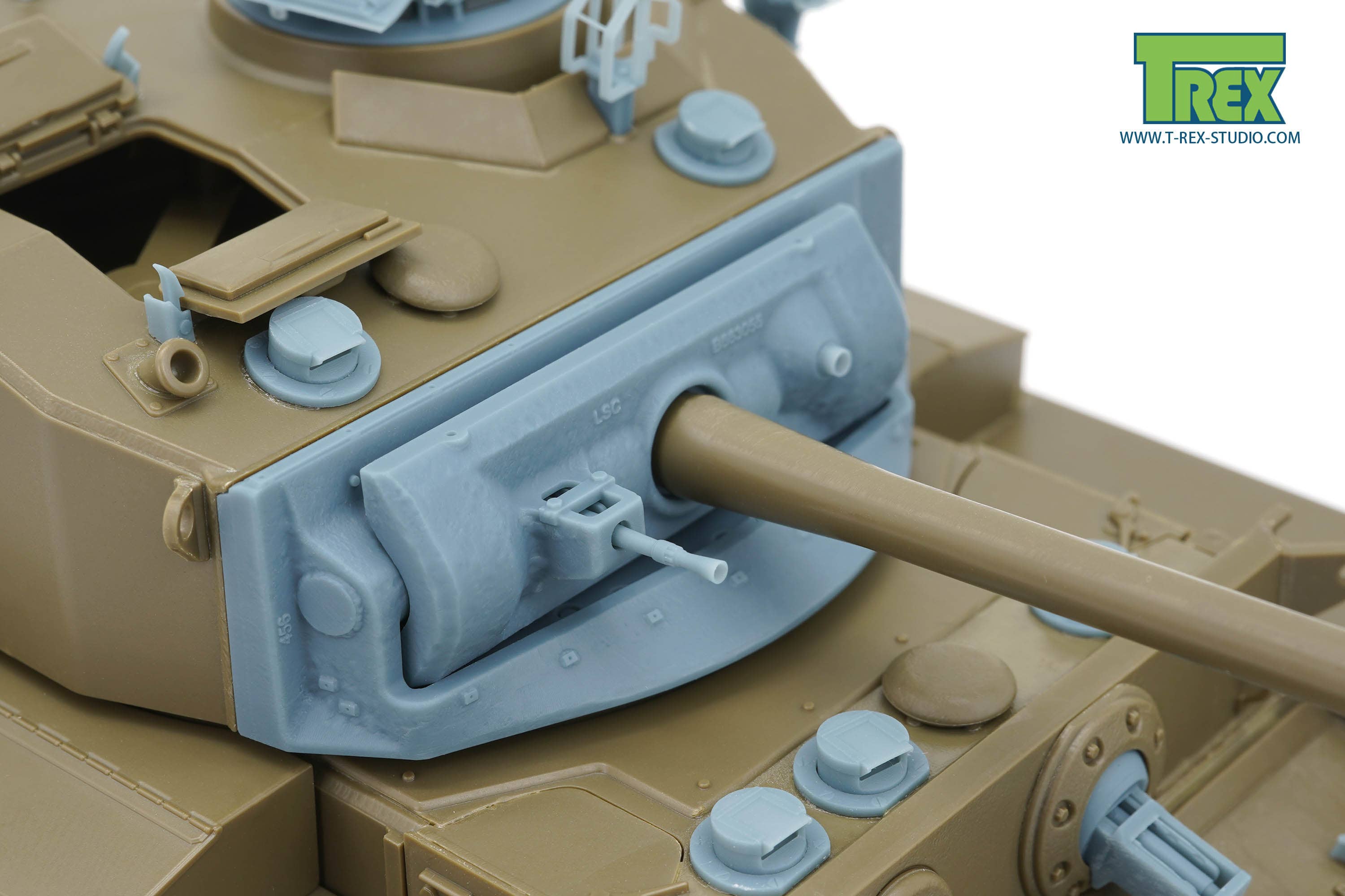 WWII Late Type Mantlet Set for British Comet Cruiser Tank No Canvas ...