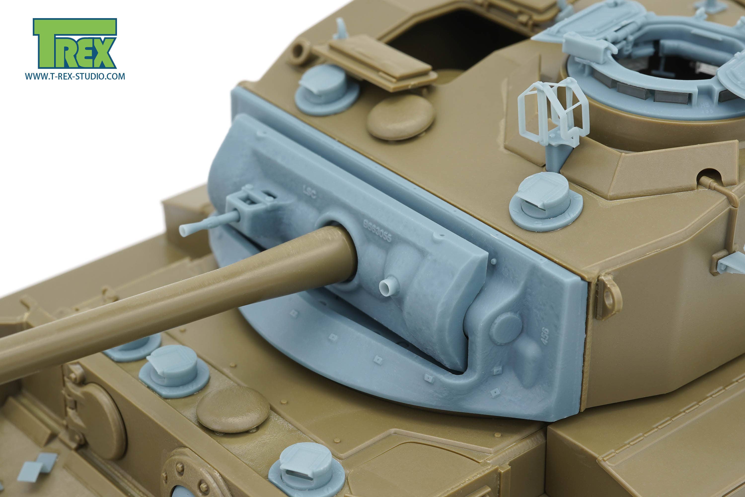 WWII Late Type Mantlet Set for British Comet Cruiser Tank No Canvas ...