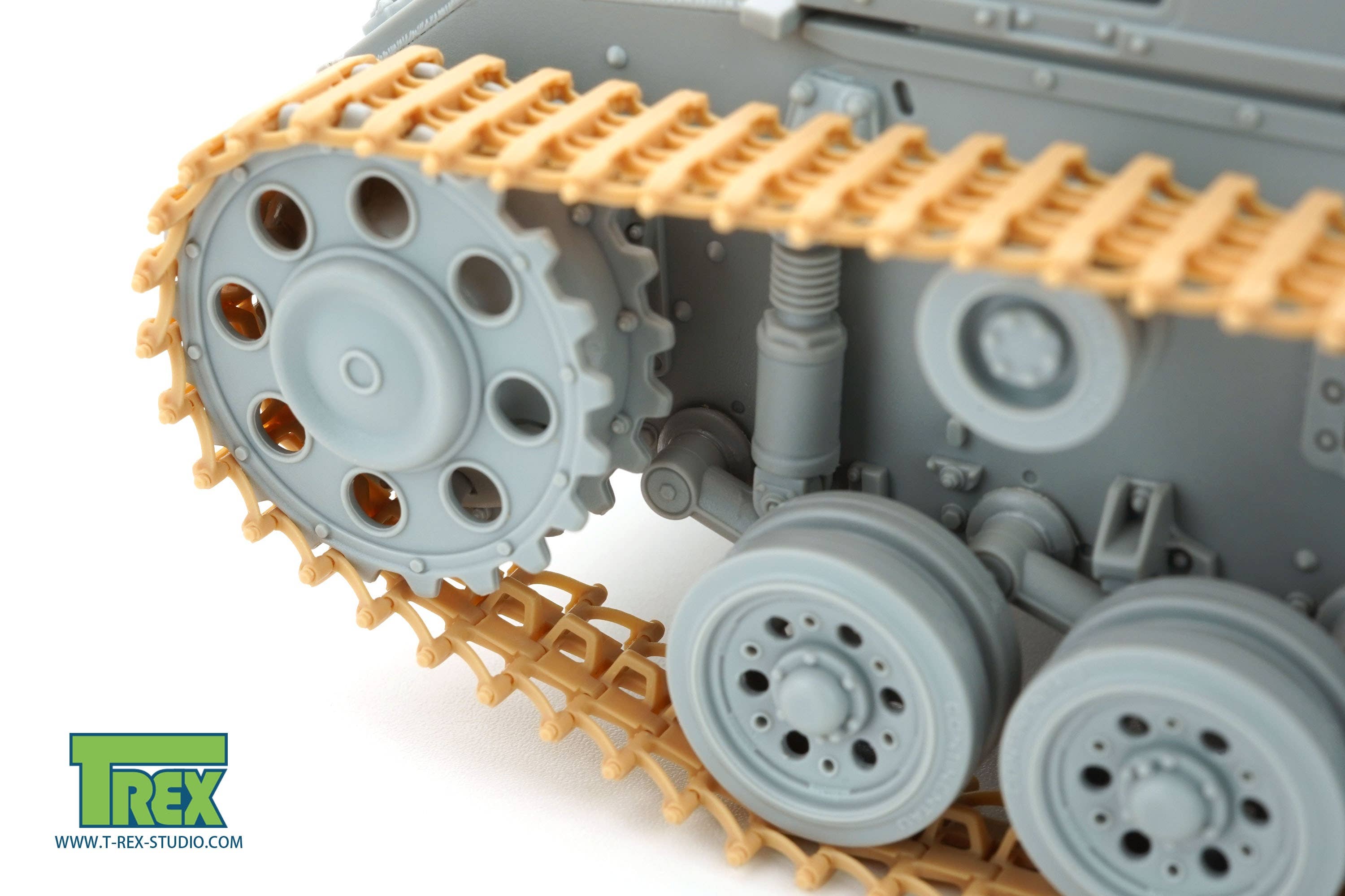 Movable Track for Panzer III / IV Tank Type.1 Short Tooth Rig | HLJ.com