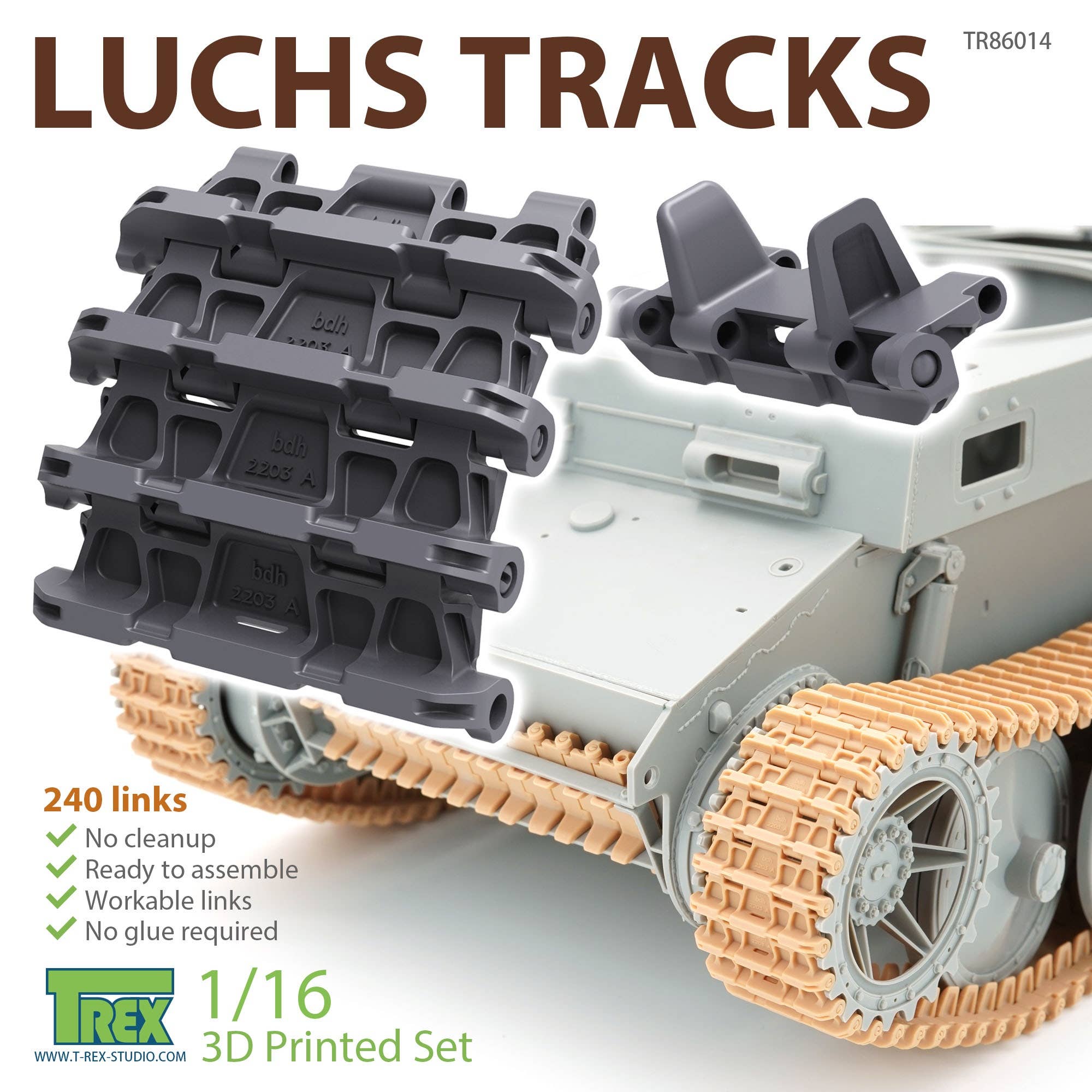 Track Set for Panzer II L-type Luchs | HLJ.com