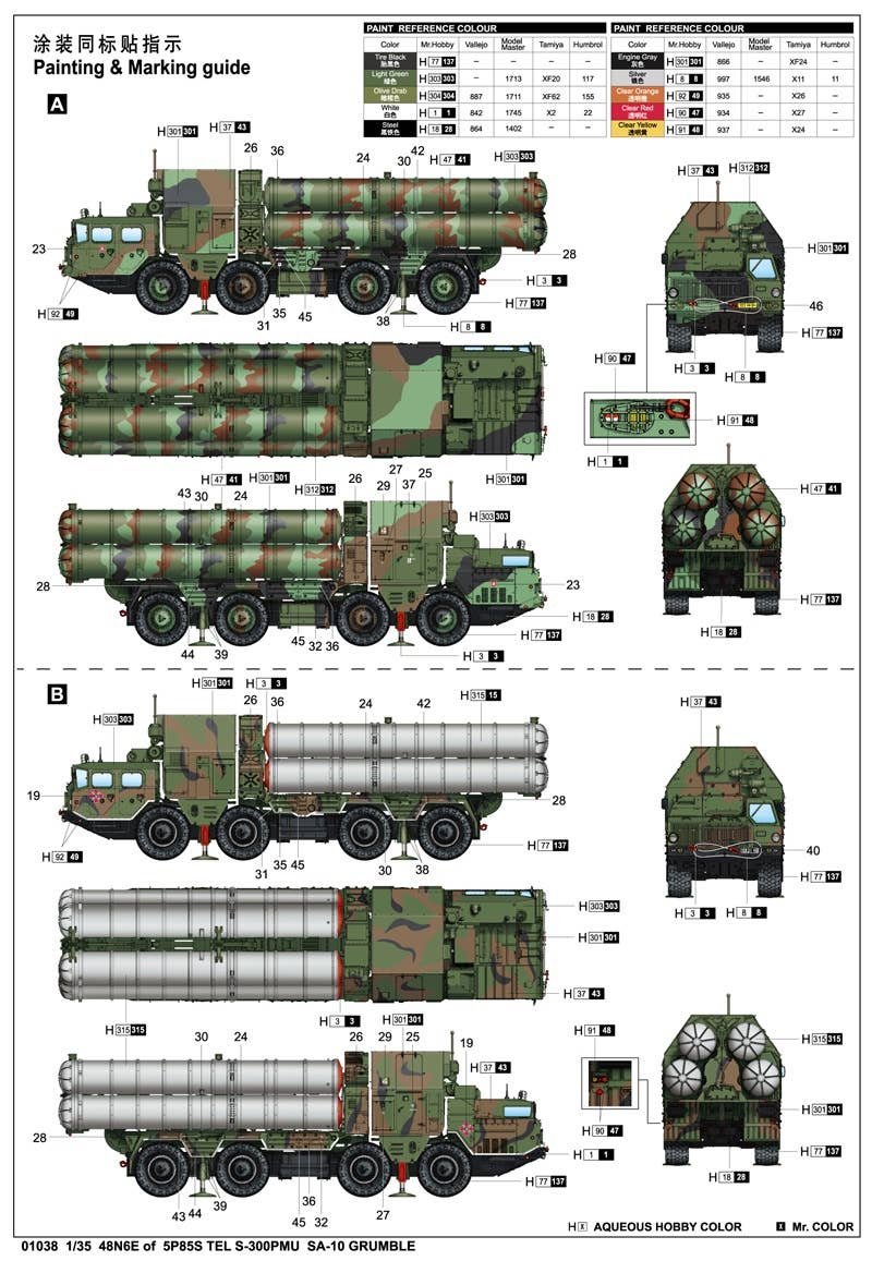 Soviet S-300 PMU SA-10 Gramble SAM System | HLJ.com