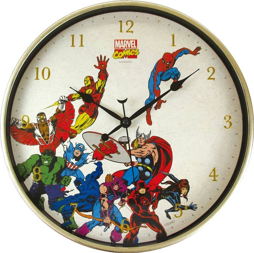 Marvel: Index Wall Clock Heroes | HLJ.com
