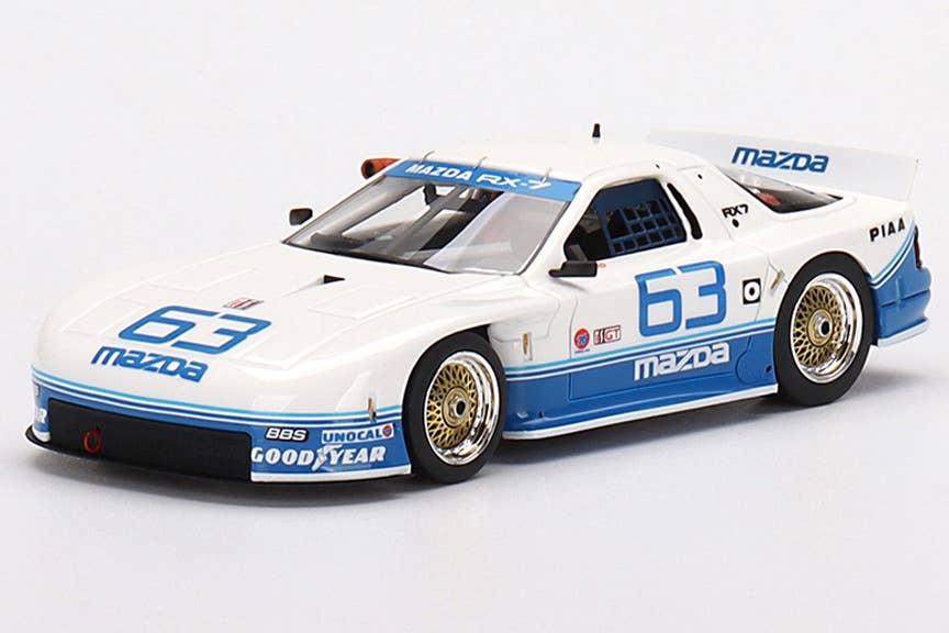 Mazda RX-7 GTO IMSA Topeka 2 hours 1990 3rd prize car #63 Mazda ...