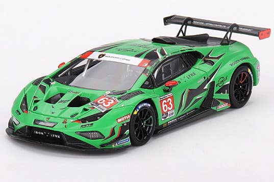 Lamborghini Huracan GT3 EVO2 IMSA Daytona 24 Hours 2023 #63 Iron Lynx ...