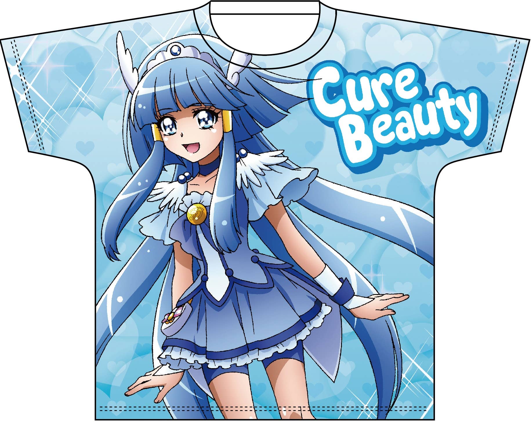 All Pretty Cure Full Color Print T-shirt : Smile Pretty Cure Cure ...