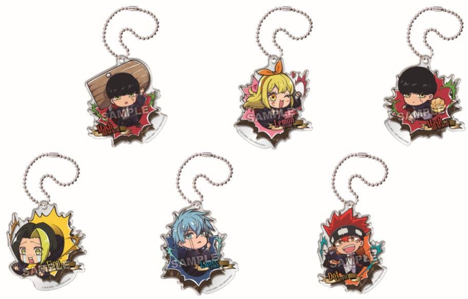 Mashle: Magic and Muscles: Buchimasu! Acrylic Keychain: 1Box (6pcs ...
