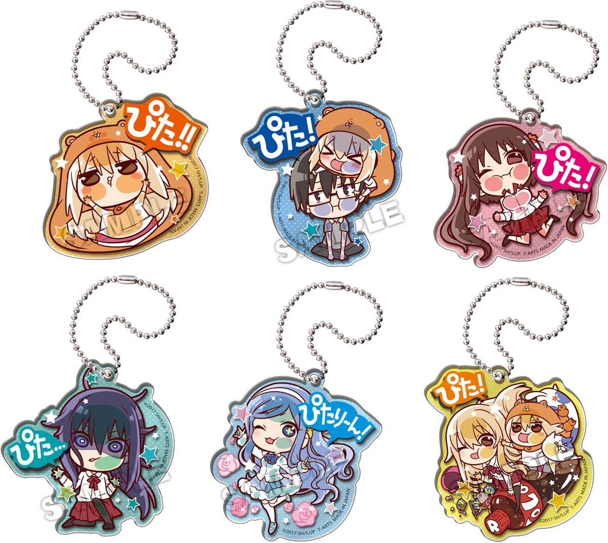 Himouto! Umaru-chan R: Pita! Defome Acrylic Keychain: 1Box (6pcs) | HLJ.com