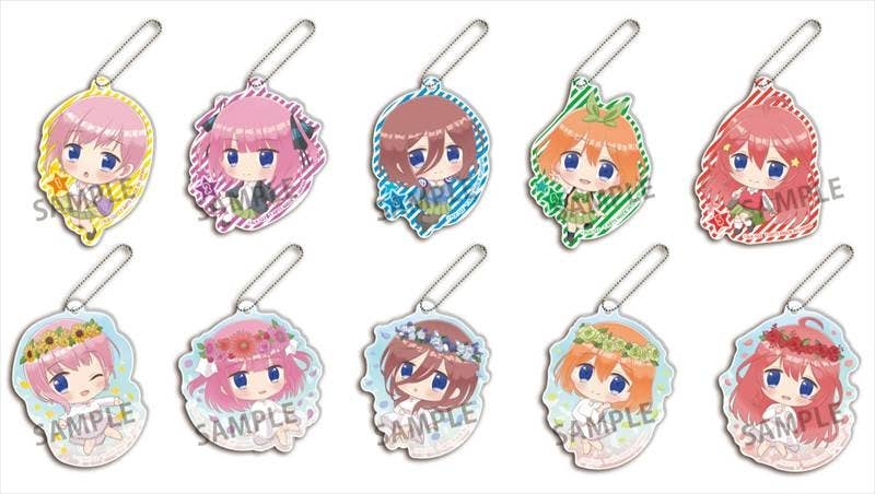 The Quintessential Quintuplets: Fluffy Uniforms & Dresses Acrylic ...
