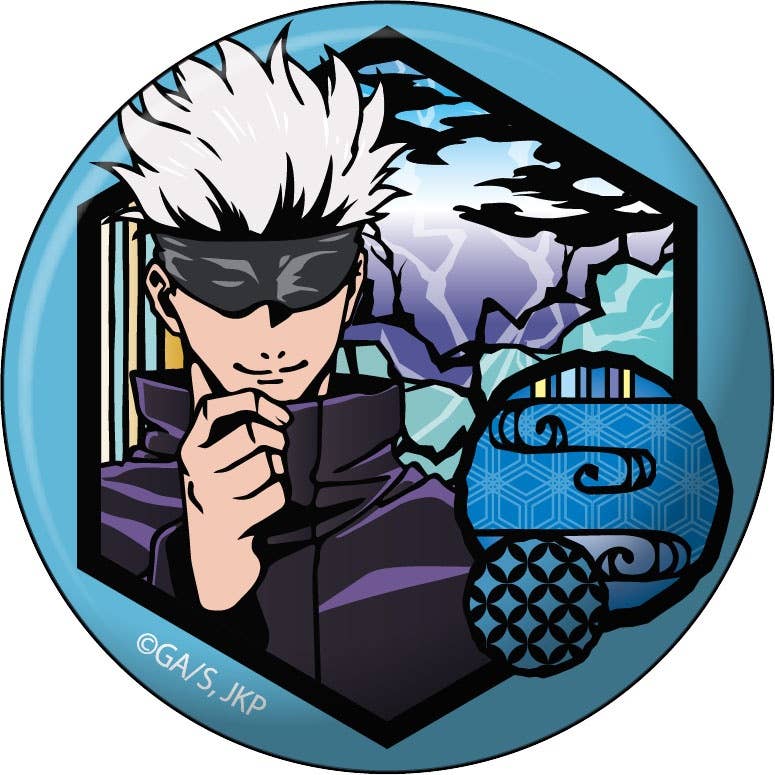 Jujutsu Kaisen: Paper-Cutting Series Japanese Paper Can Badge 1Box ...