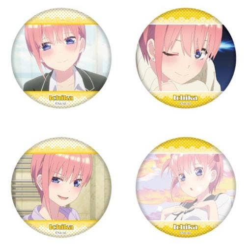 The Quintessential Quintuplets: Recommended Character Can Badge Set ...