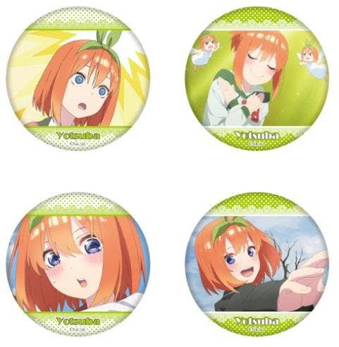 The Quintessential Quintuplets: Recommended Character Can Badge Set ...