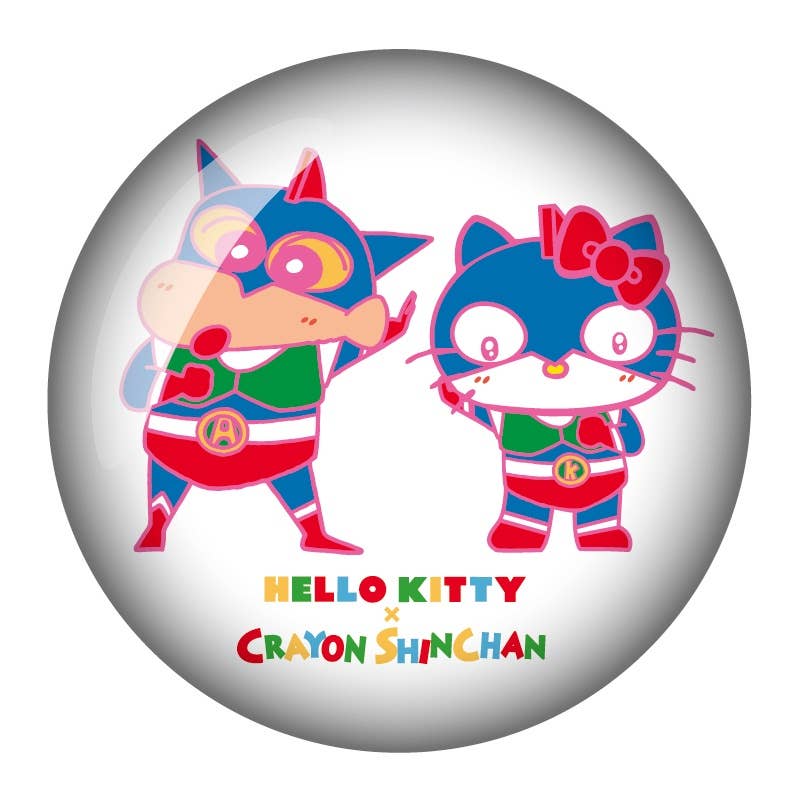 Hello Kitty x Crayon Shin-chan: Glass Magnet Action Mask | HLJ.com