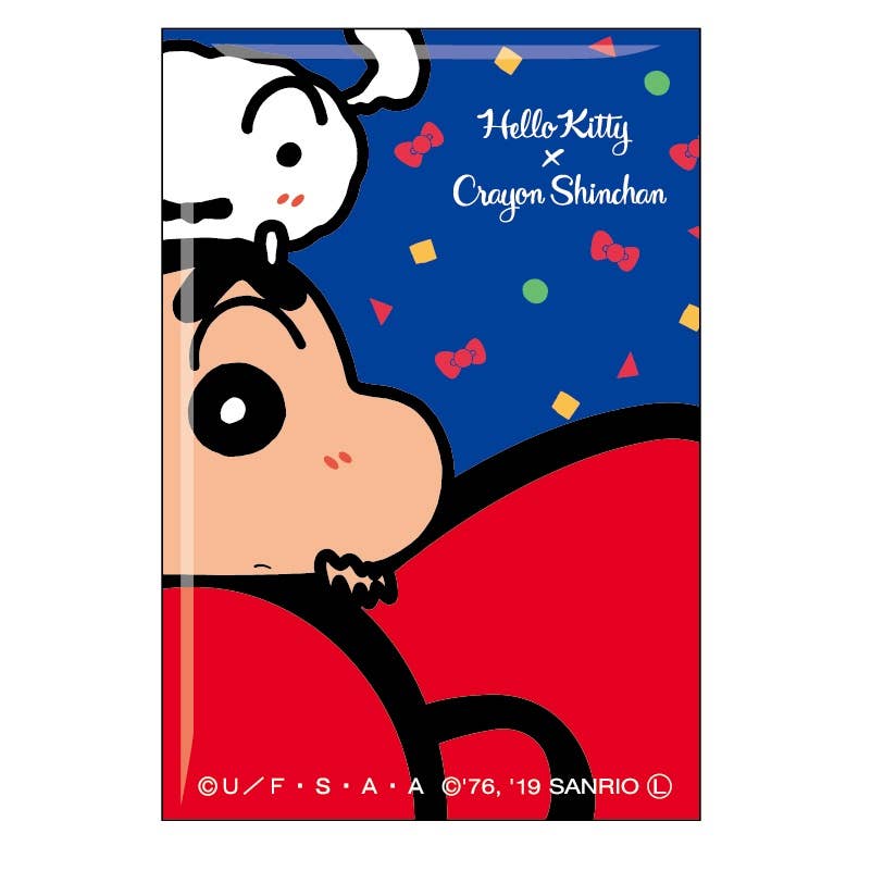 Hello Kitty x Crayon Shin-chan: Square Can Badge 1Box 10pcs | HLJ.com