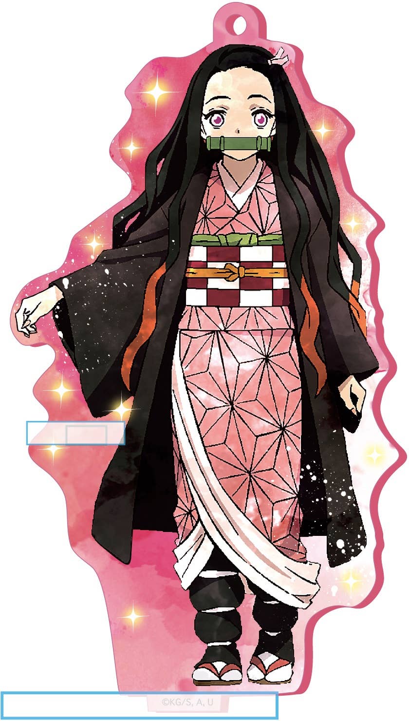 Demon Slayer: Kimetsu no Yaiba: Wet Color Series Acrylic Pen Stand ...