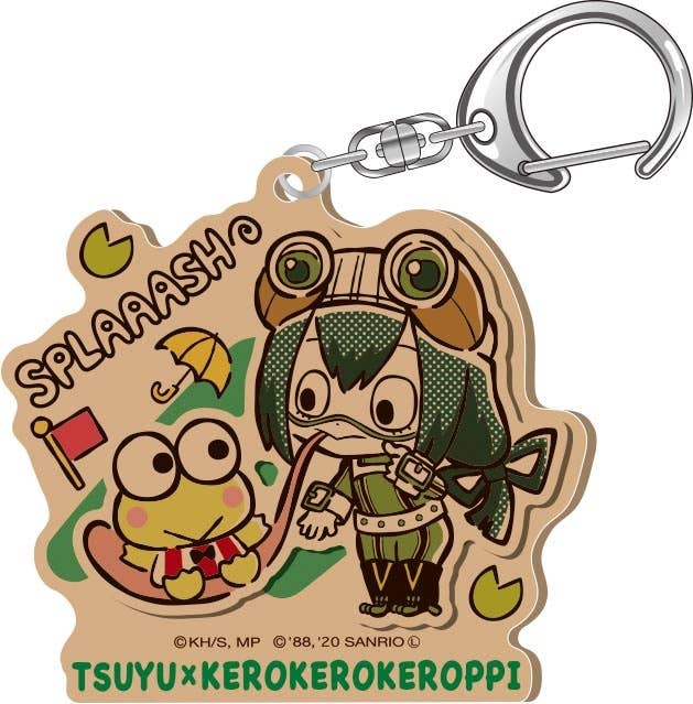 My Hero Academia x Sanrio Characters: Acrylic Keychain Tsuyu Asui x ...