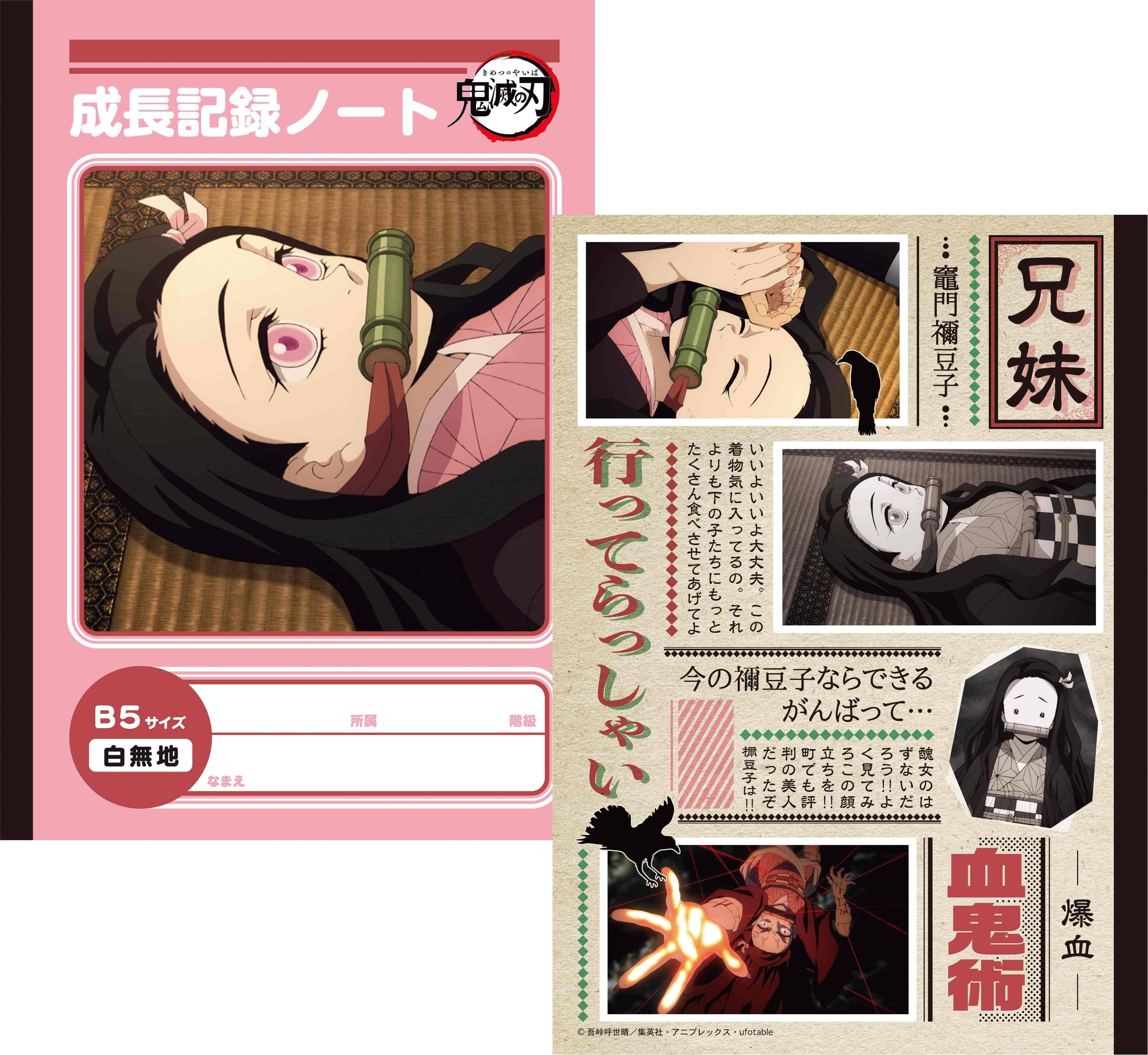 Demon Slayer: Kimetsu no Yaiba: B5 Notebook Nezuko Kamado | HLJ.com