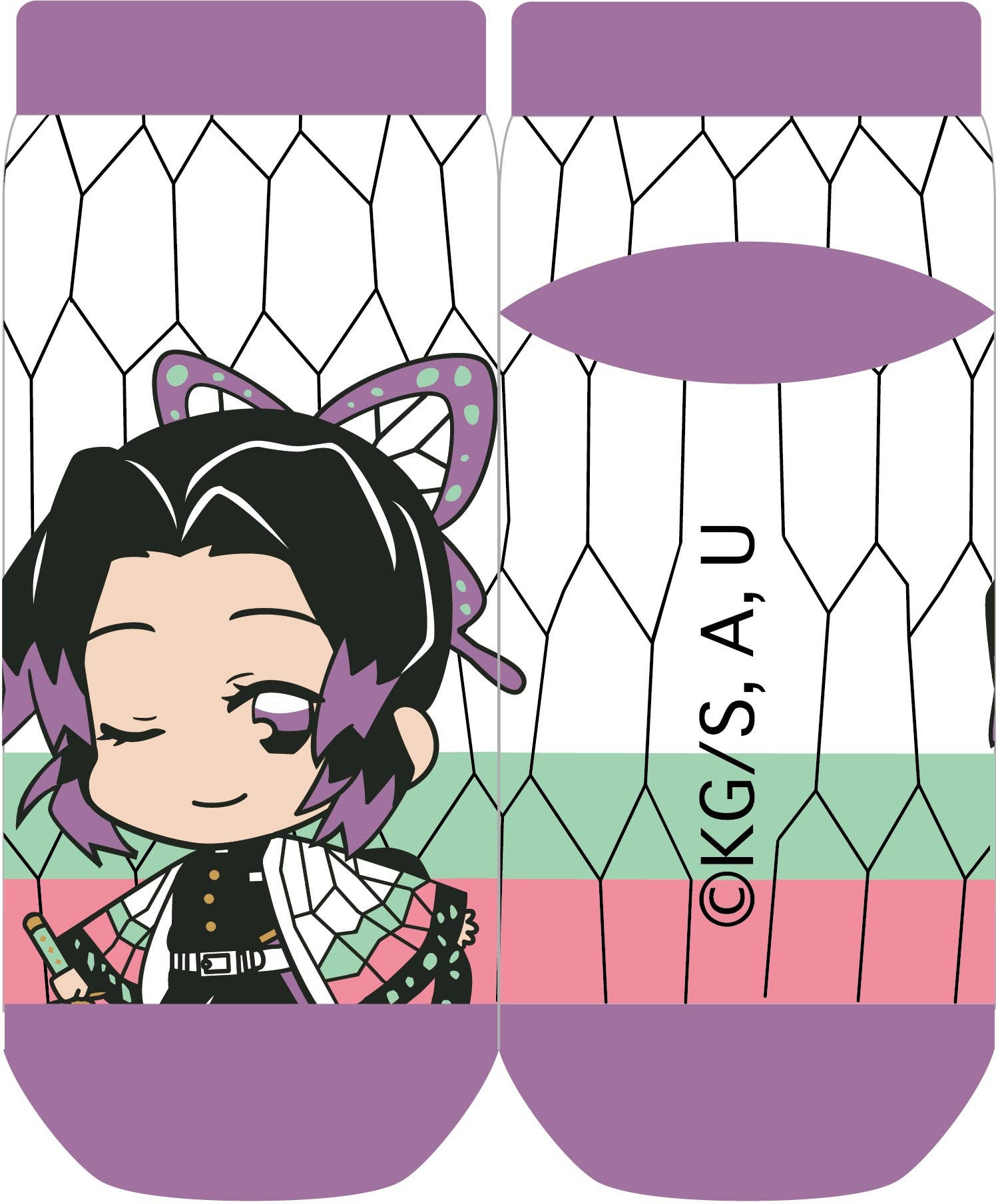 Demon Slayer: Kimetsu no Yaiba: Toji Colle Socks Shinobu Kocho | HLJ.com