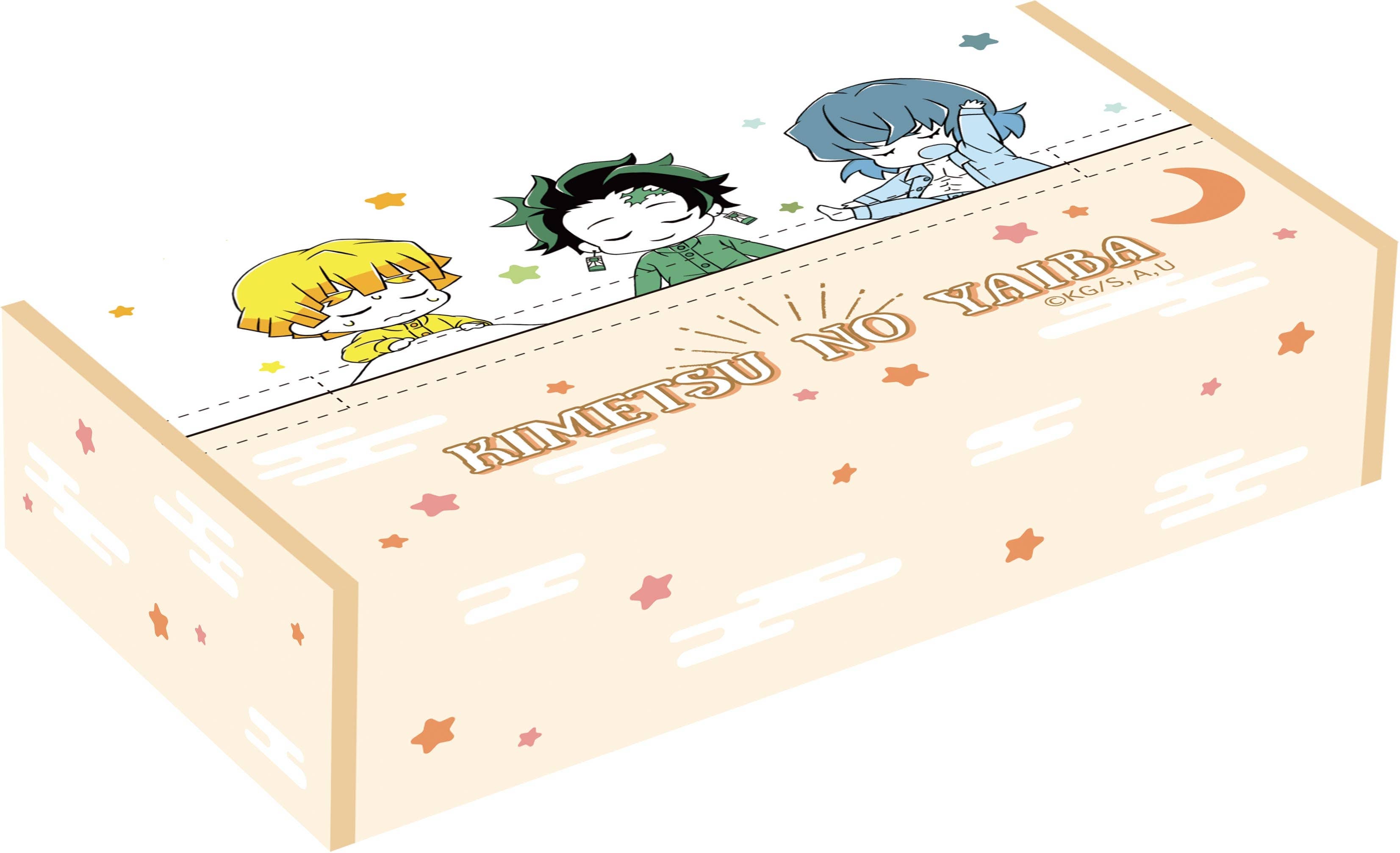 Demon Slayer: Kimetsu no Yaiba: Tissue Box Cover Tanjiro & Zenitsu ...