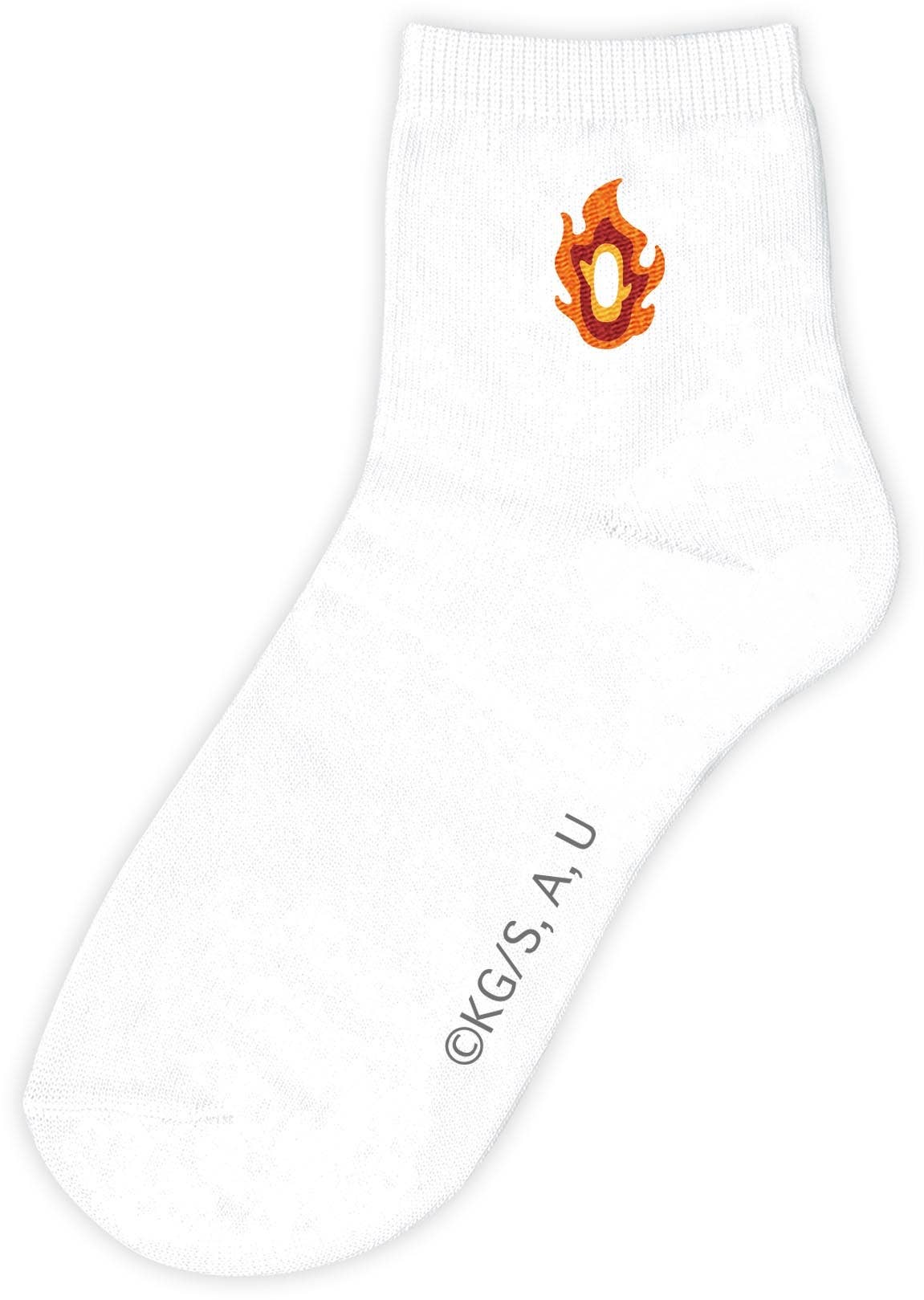 Demon Slayer: Kimetsu no Yaiba: One Point Socks Kyojuro Rengoku | HLJ.com