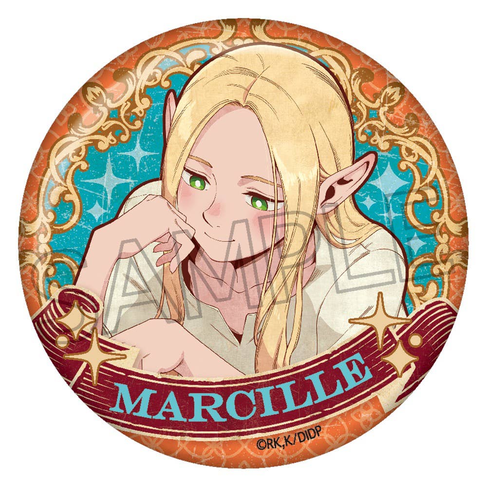 Delicious In Dungeon: Vintage Series Glitter Can Badge Marcille | HLJ.com