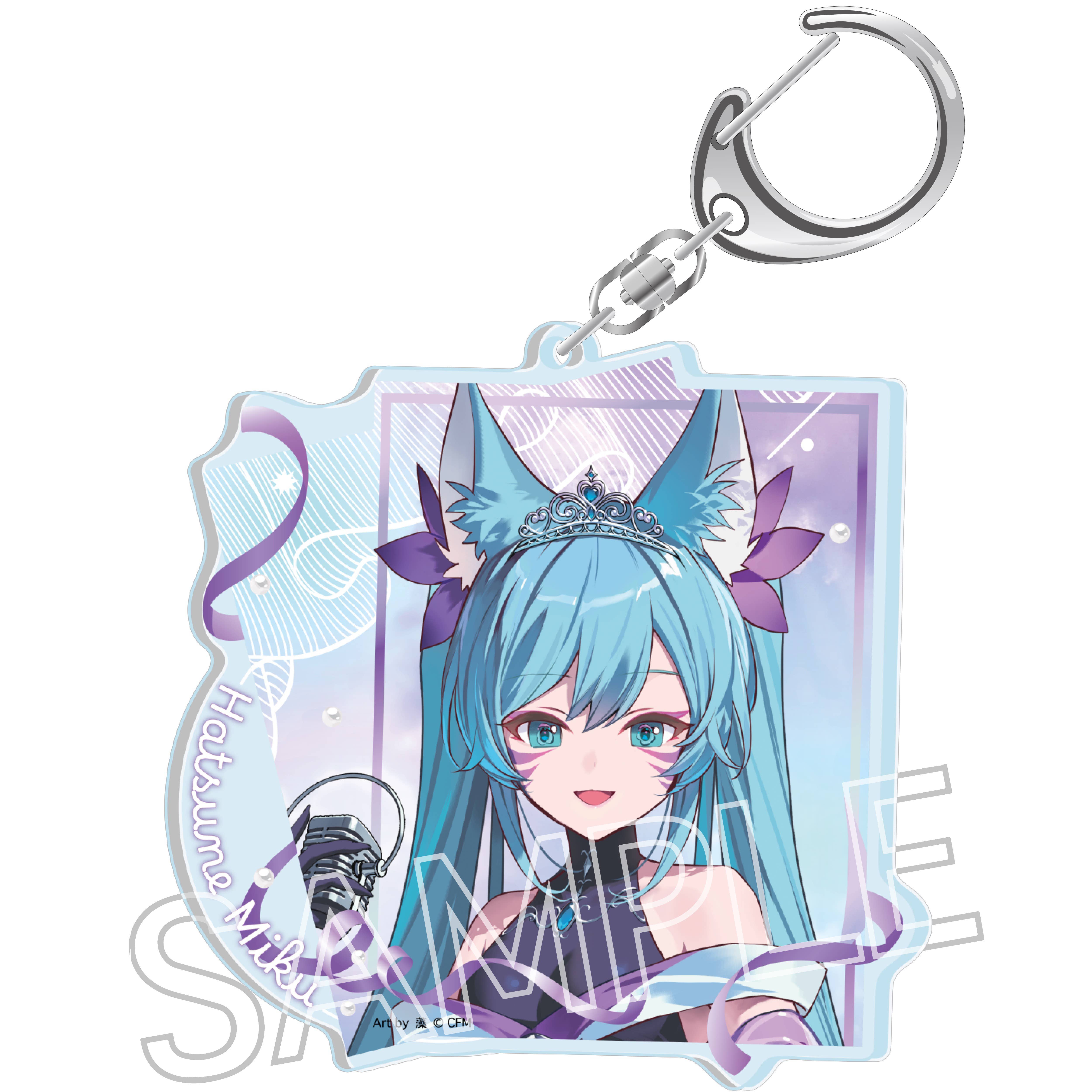 Hatsune Miku: Ayakashi Stage Acrylic Key Chain Kyubi | HLJ.com