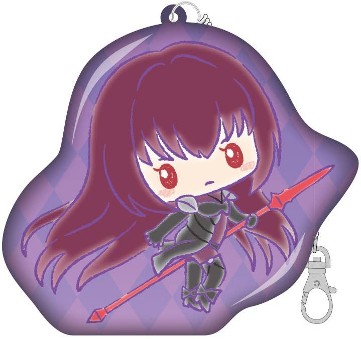 Fate/Grand Order Design Produced by Sanrio: Die-cut Pass Case Scathach ...