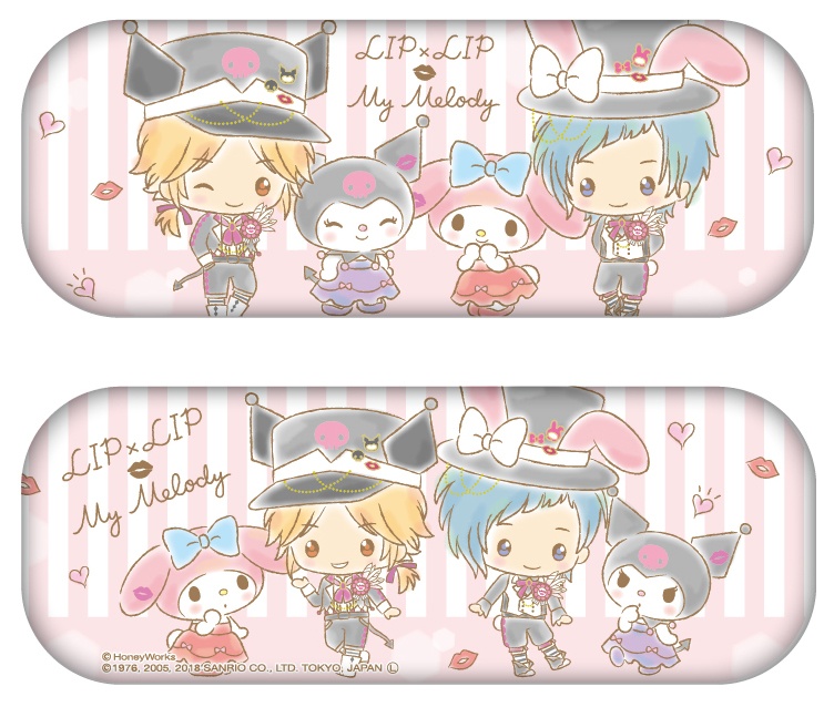 Honeyworks X My Melody Glasses Case Lip X Lip X My Melody
