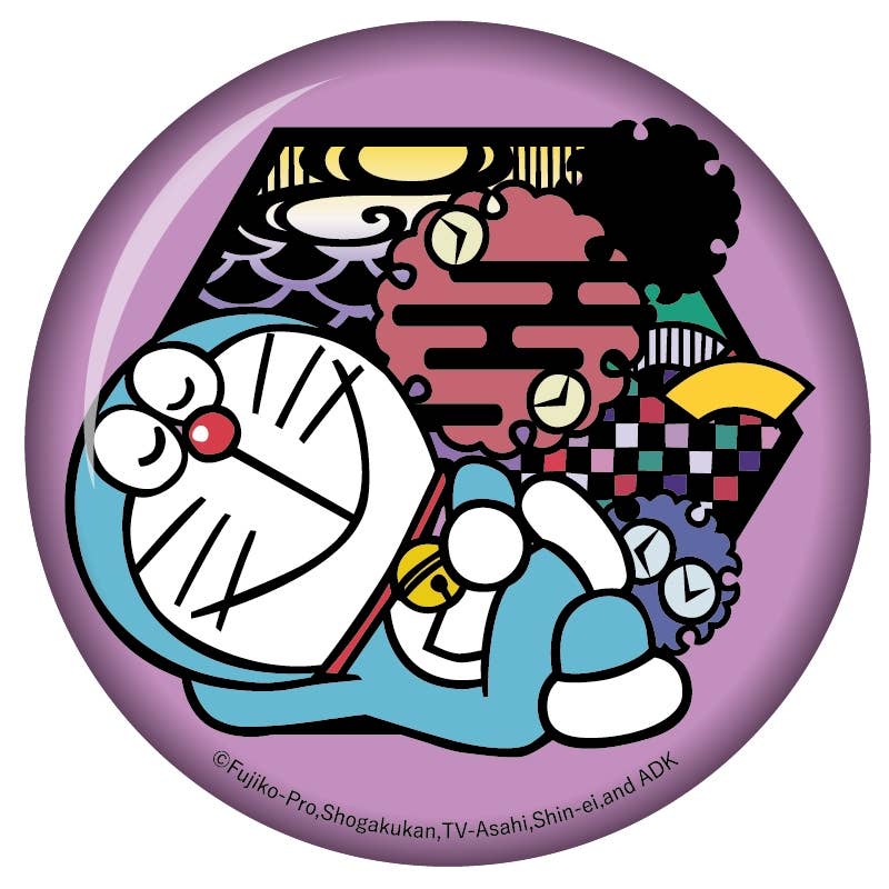 Doraemon: Paper Cutting Series Washi Can Badge Doraemon B Nap | HLJ.com