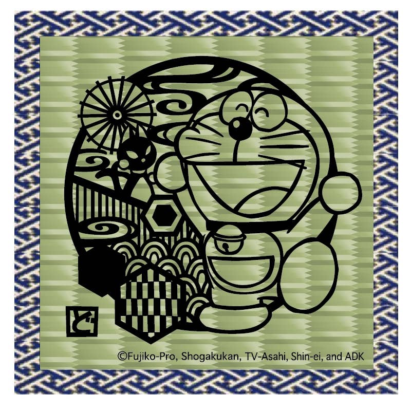 Doraemon: Paper Cutting Series Tatami Coaster Doraemon A Smile | HLJ.com