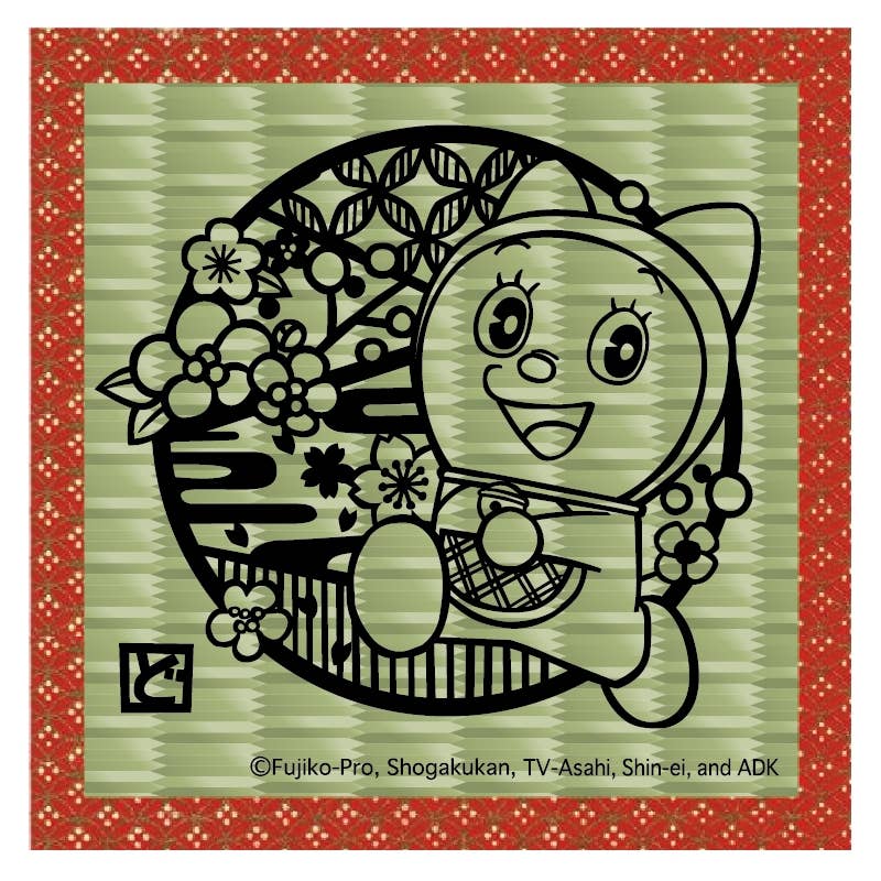 Doraemon: Paper Cutting Series Tatami Coaster Dorami | HLJ.com