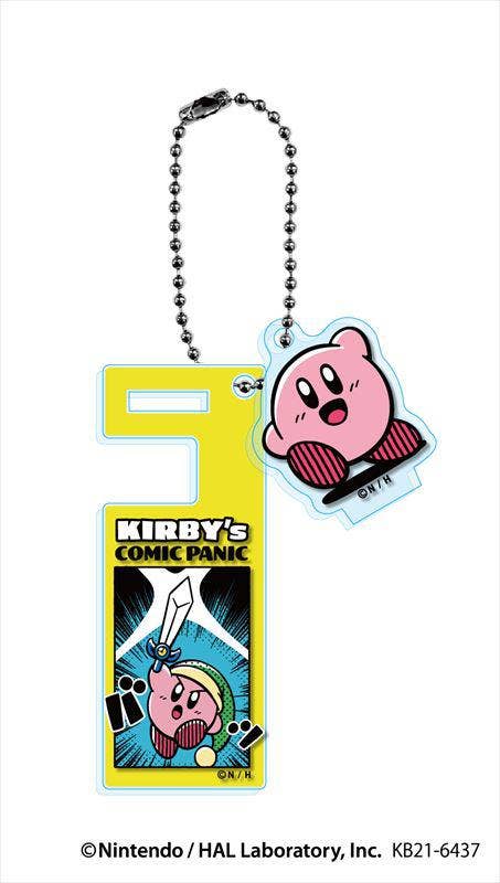 Kirby: Kirby's Comic Panic Smartphone Stand Keychain Kirby B. Sword ...