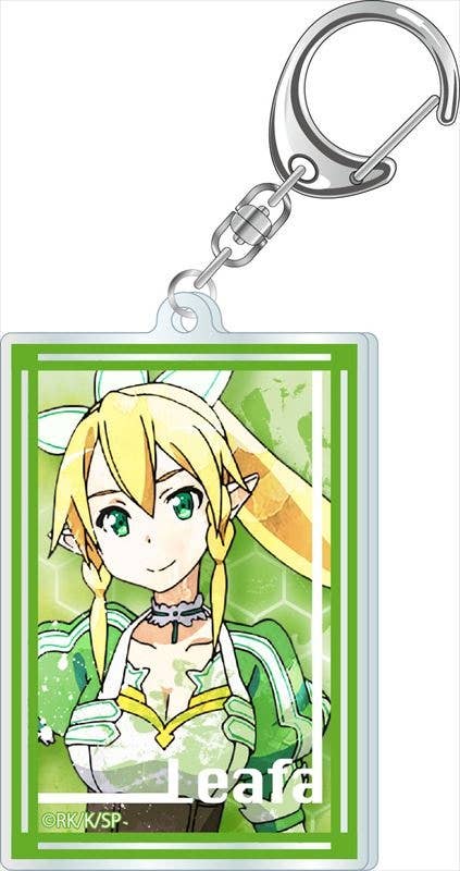 Sword Art Online: Wet Color Series Acrylic Keychain Leafa ALO Ver ...